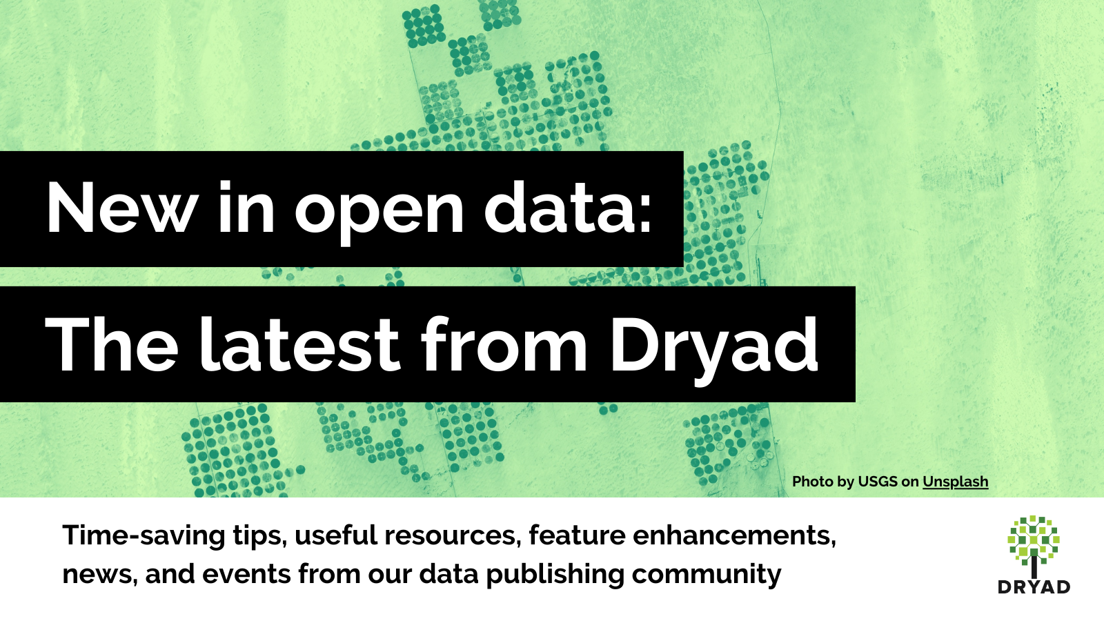 Quarterly roundup: Your September 2023 news from Dryad | Dryad news